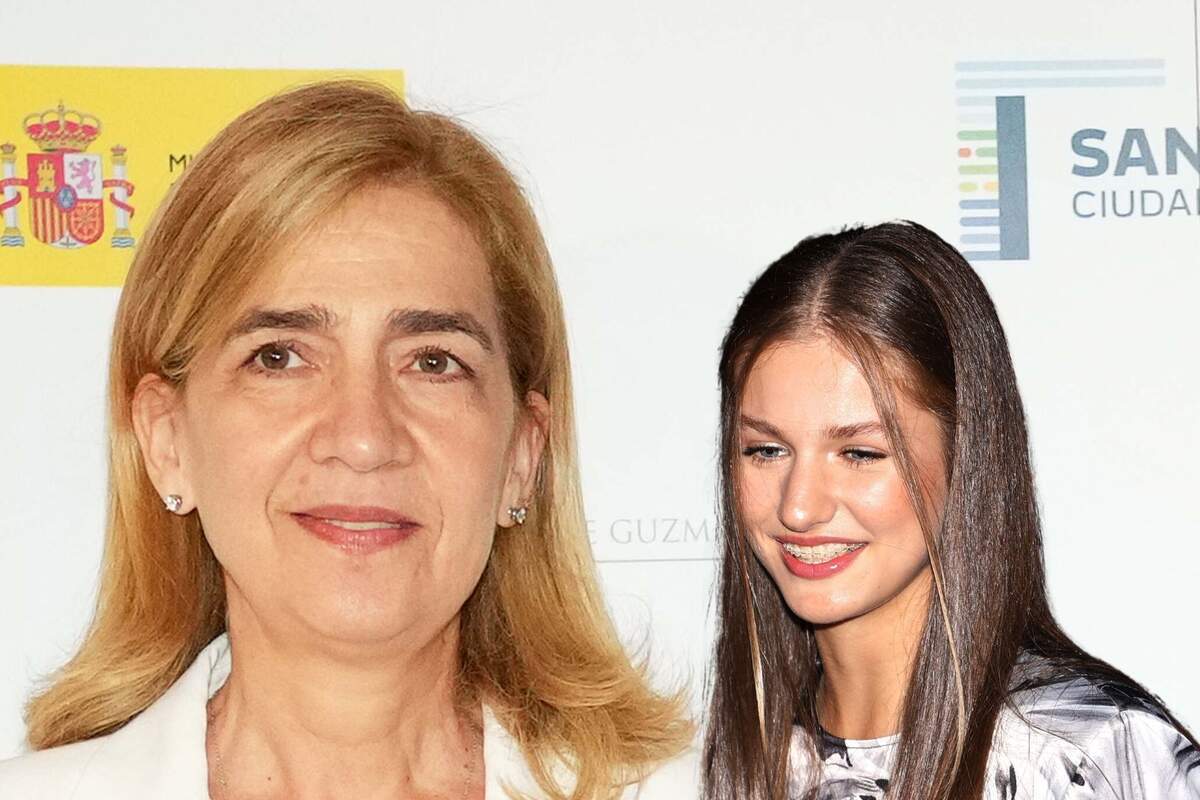 La infanta Cristina corrobora el seu gest bonic amb la seva neboda Elionor La infanta Cristina corrobora el seu gest bonic amb la seva neboda Elionor